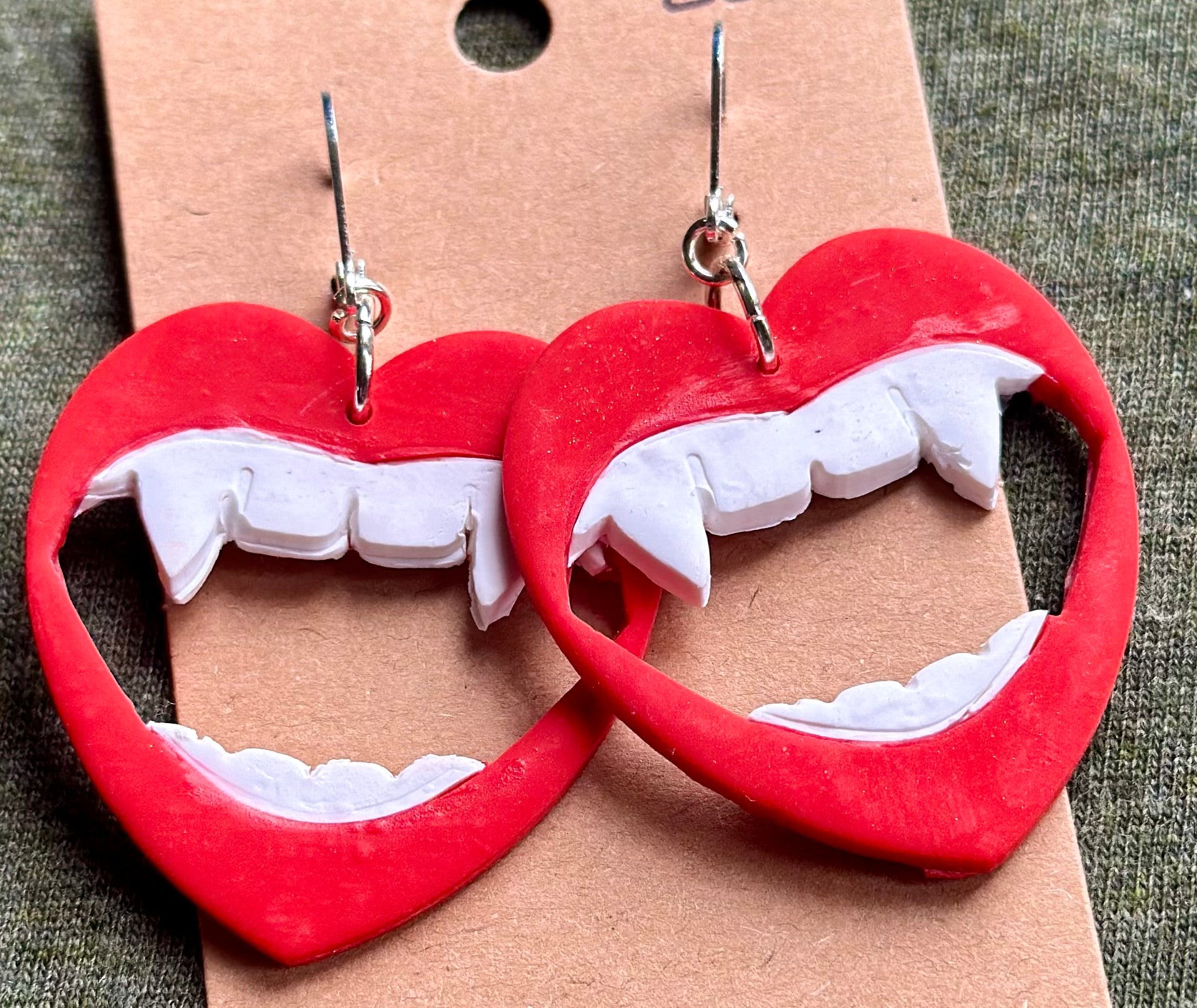 Large Vampire Heart – Gemstone and Fire